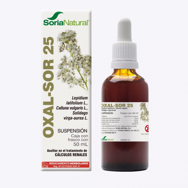Oxal-sor 25 - EcoPharmaSN - Medicamentos Herbolarios y Suplementos ...